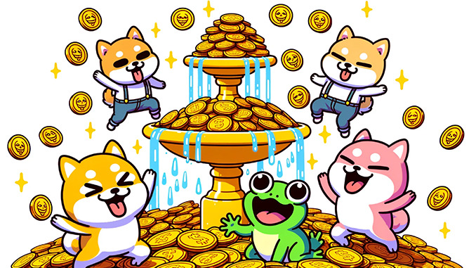 Dogecoin, PEPE, Shiba Inu und FLOKI: Meme-Coins durchweg fett im Plus ...